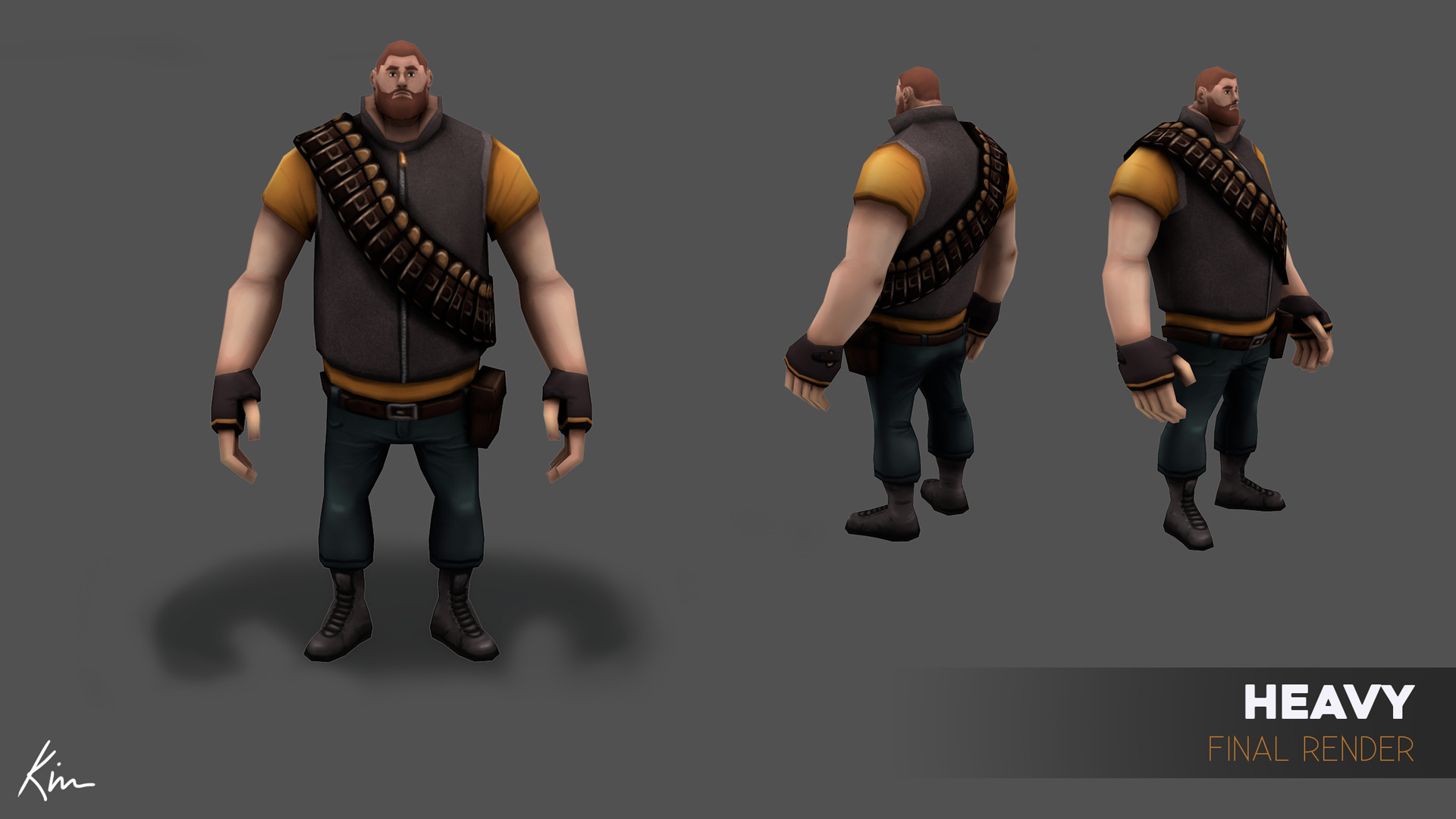 ArtStation - Heavy from TF2