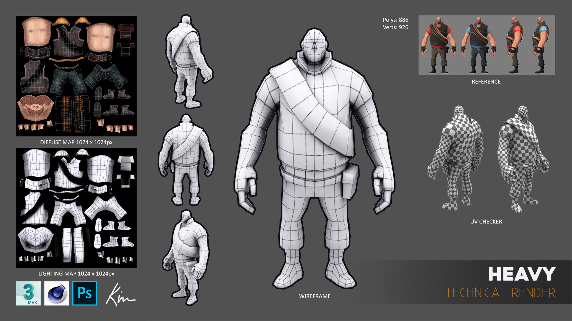 Marketa Kindlova - Heavy from TF2