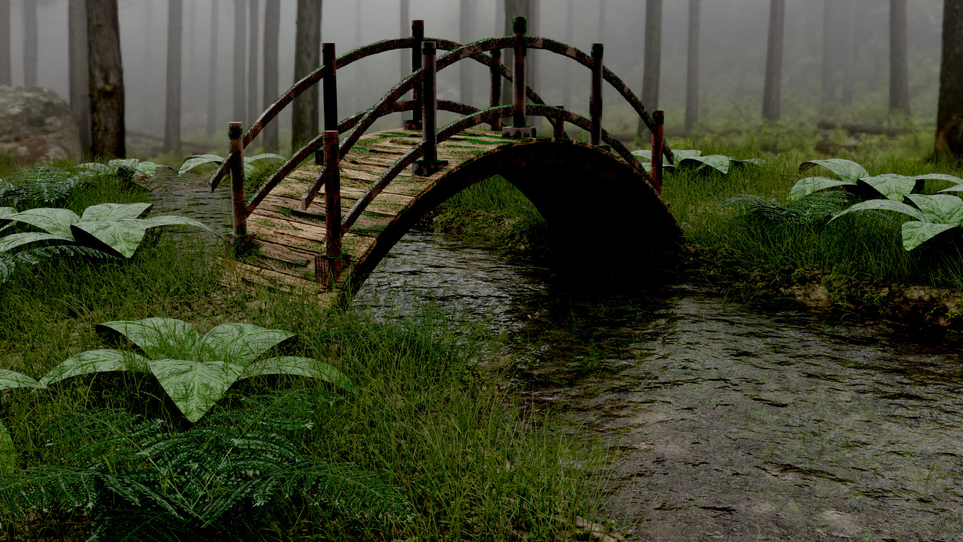 ArtStation - Small Nature Render