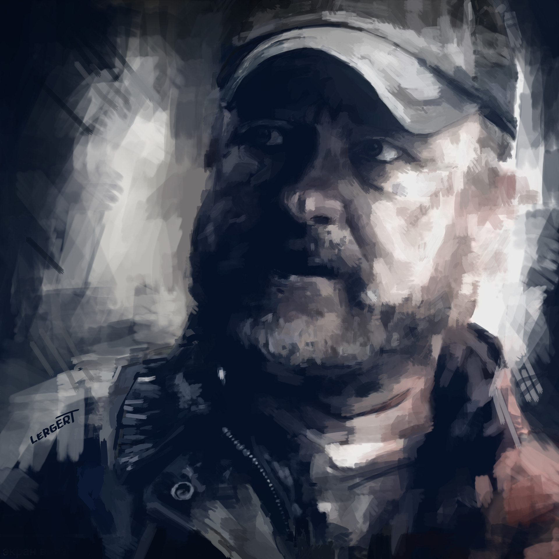 ArtStation - Bobby Singer from the Supernatural TV