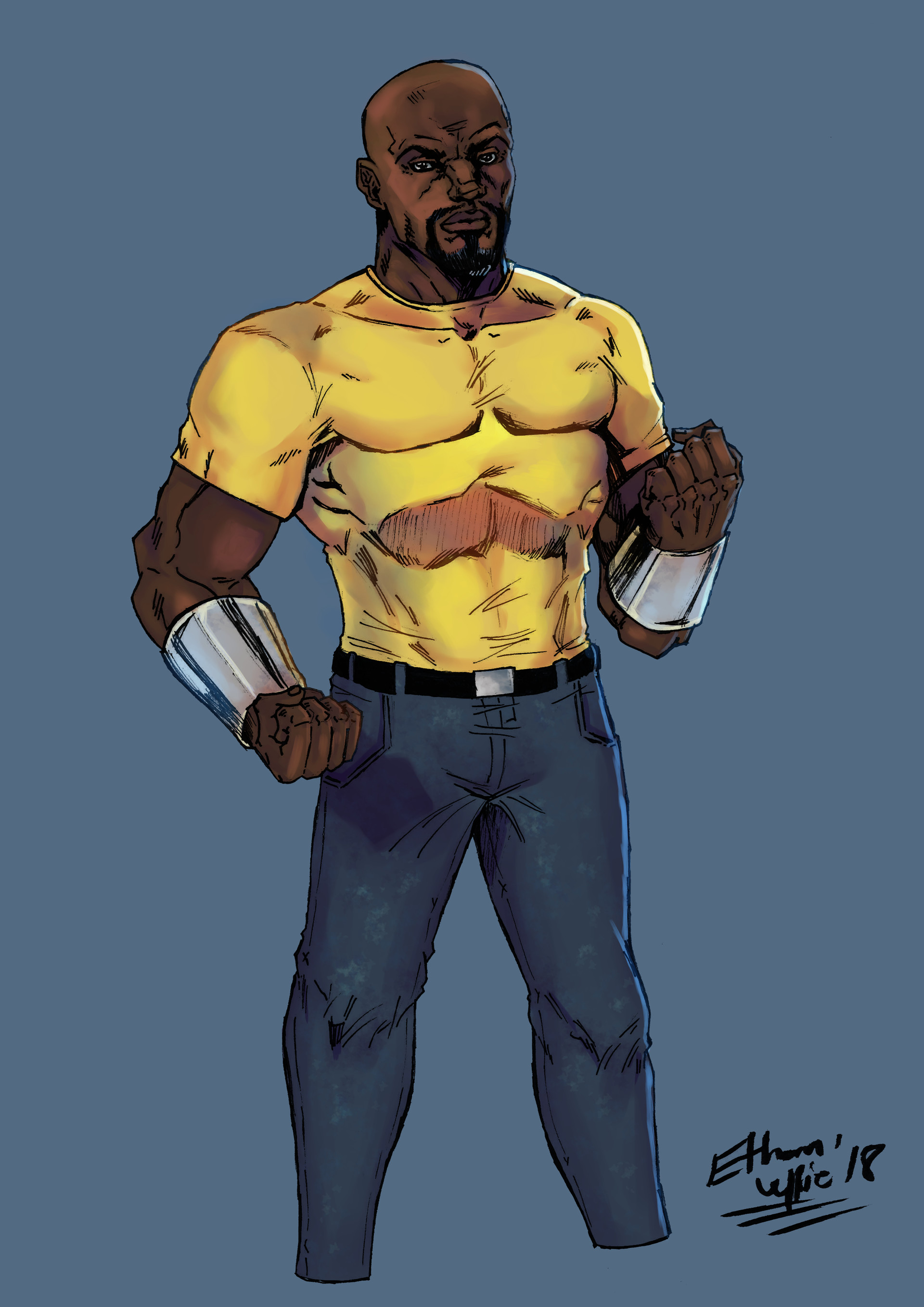 ArtStation - Luke Cage