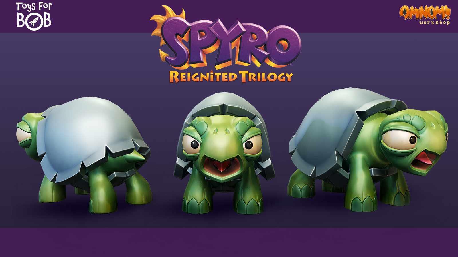 Skylarc (Mona Skoog) - Spyro Reignited| Armored Turtle (Small)