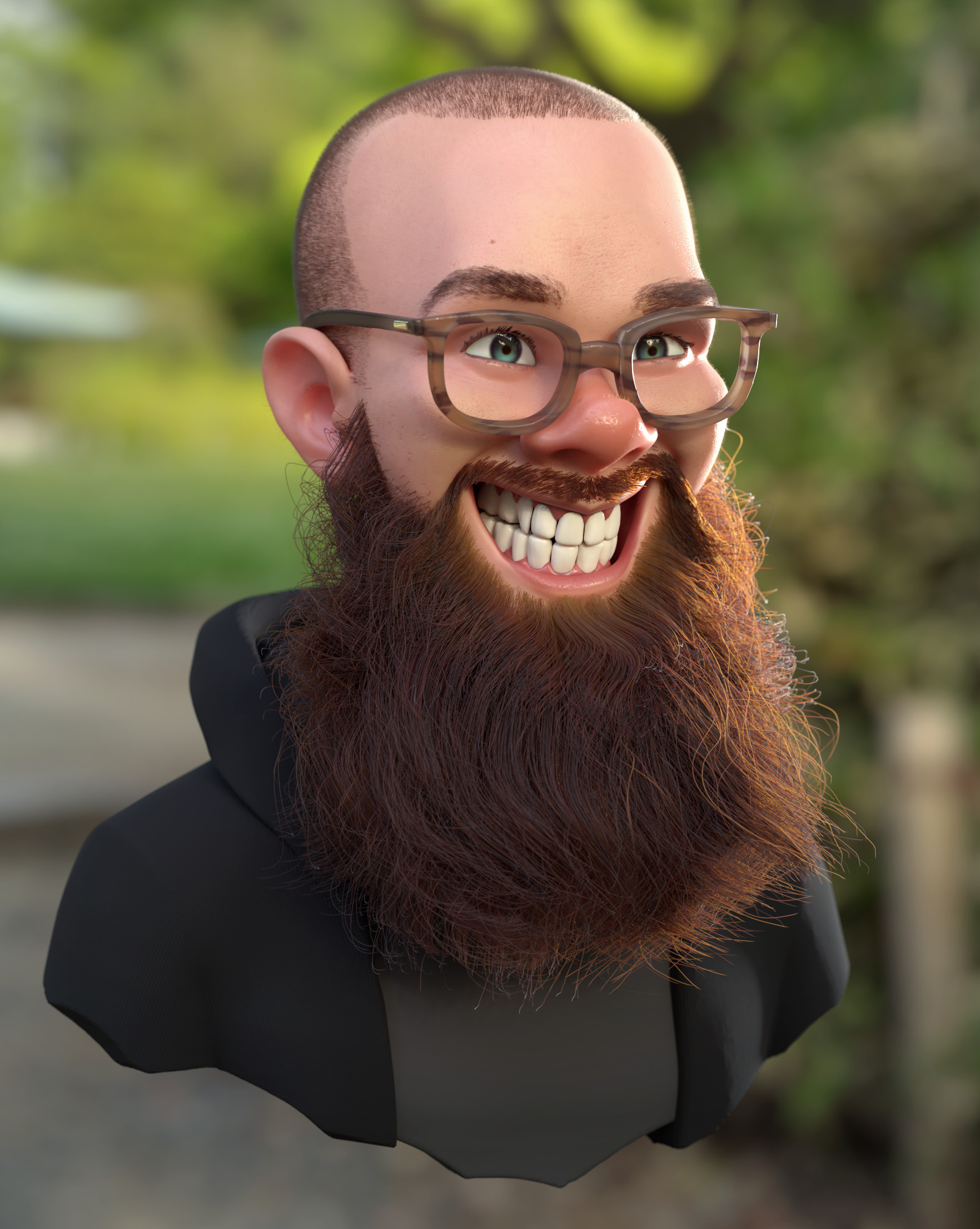 ArtStation - Freaky Self-portrait