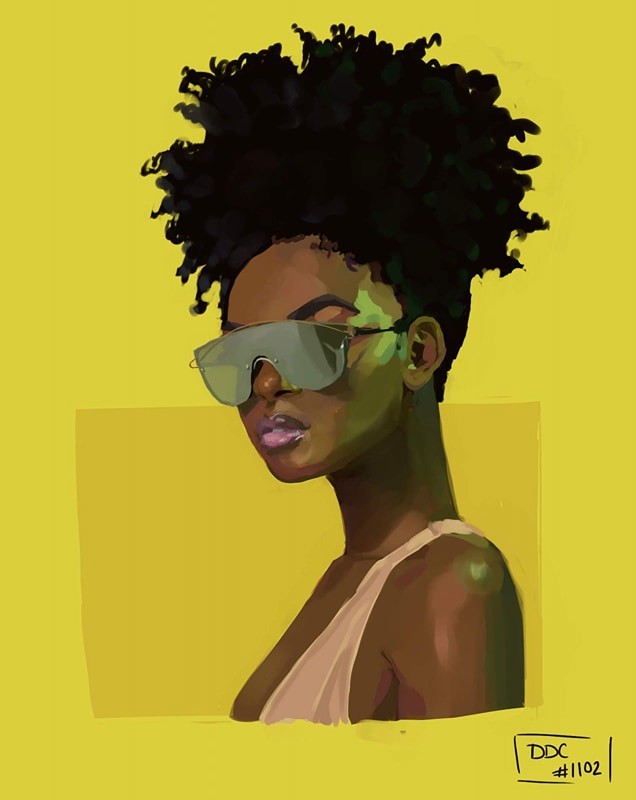 KD Hart - Practice Portrait, Digital