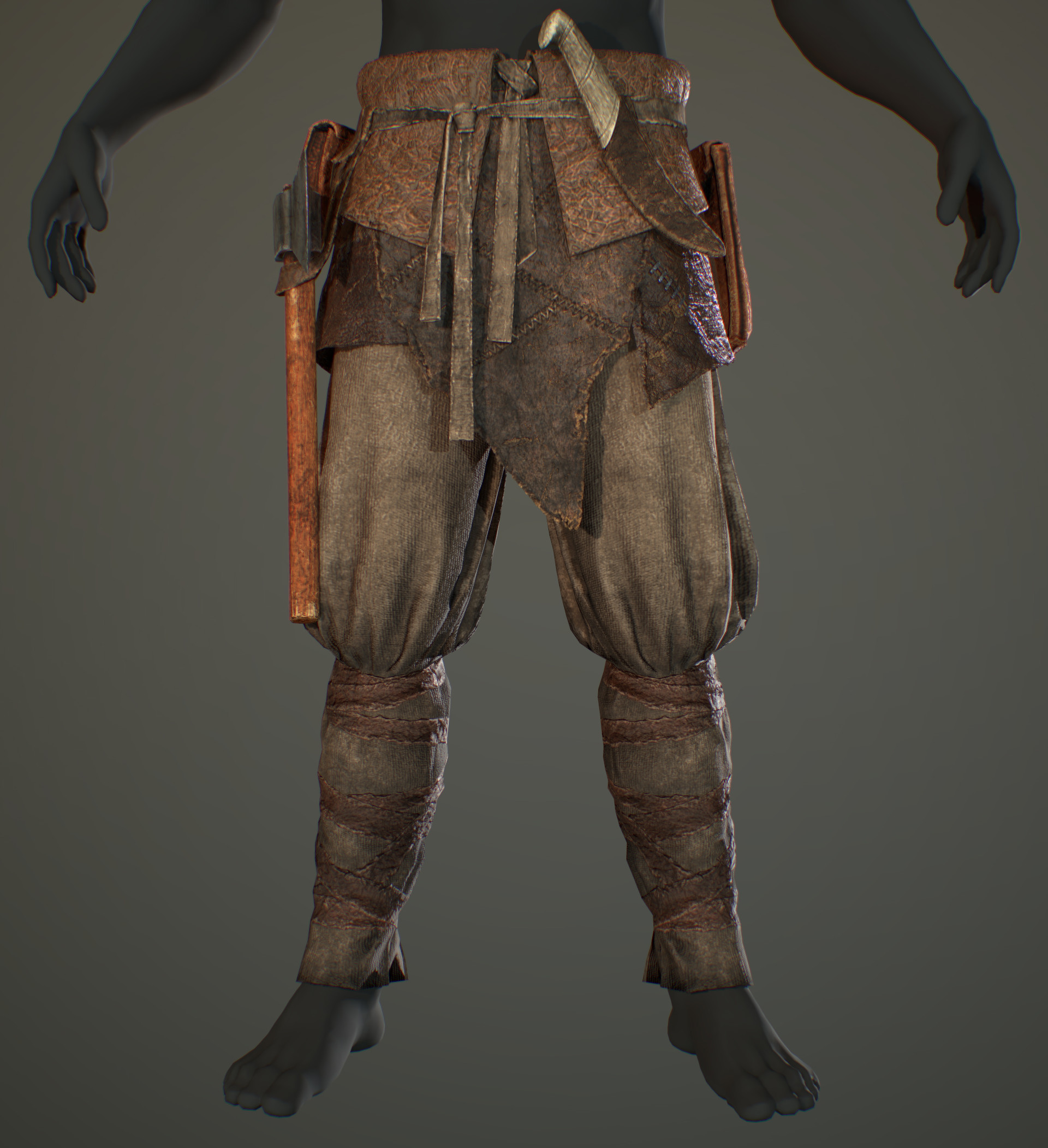 Lim Eric Harianto - Medieval Woodsman Clothes