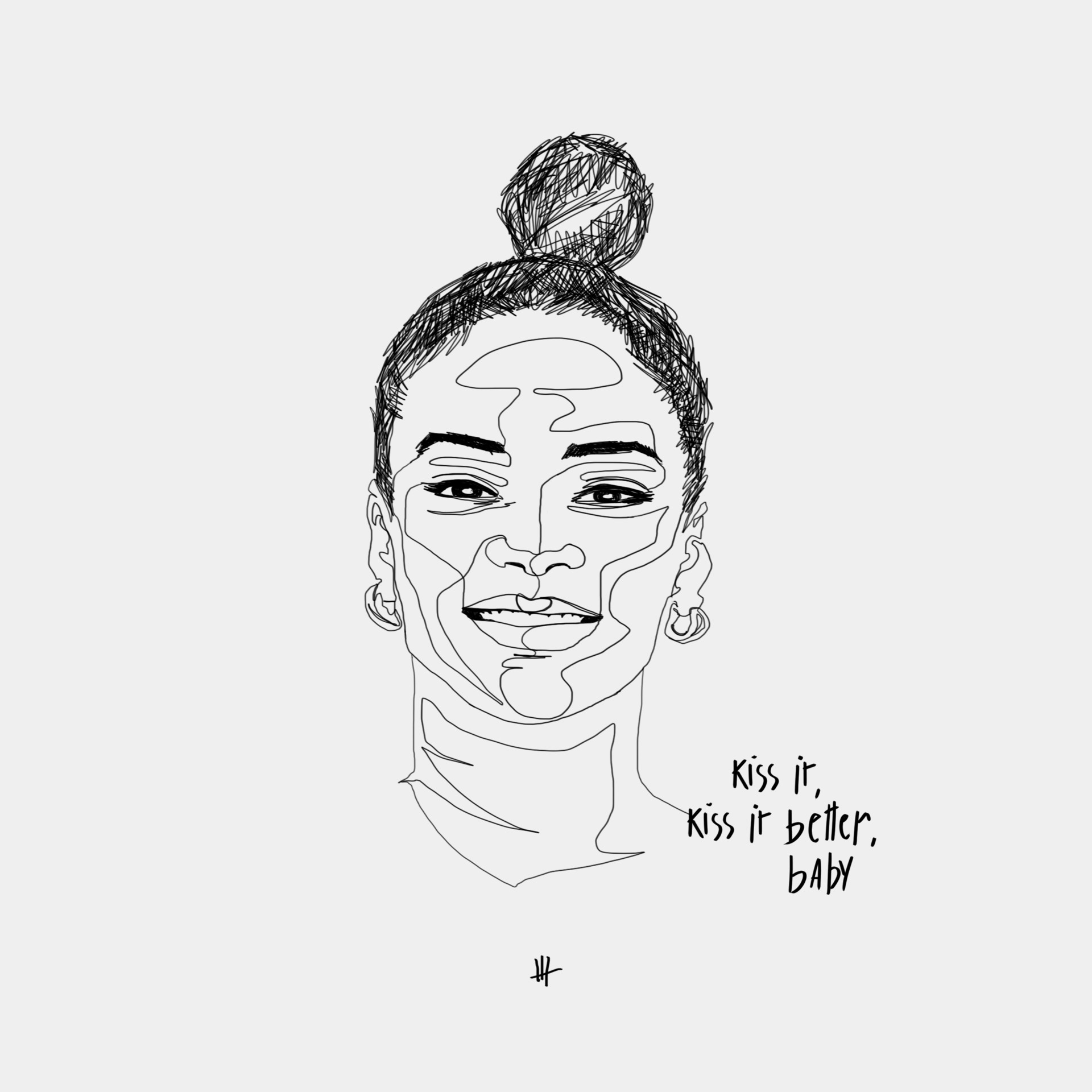 Rihanna Outline