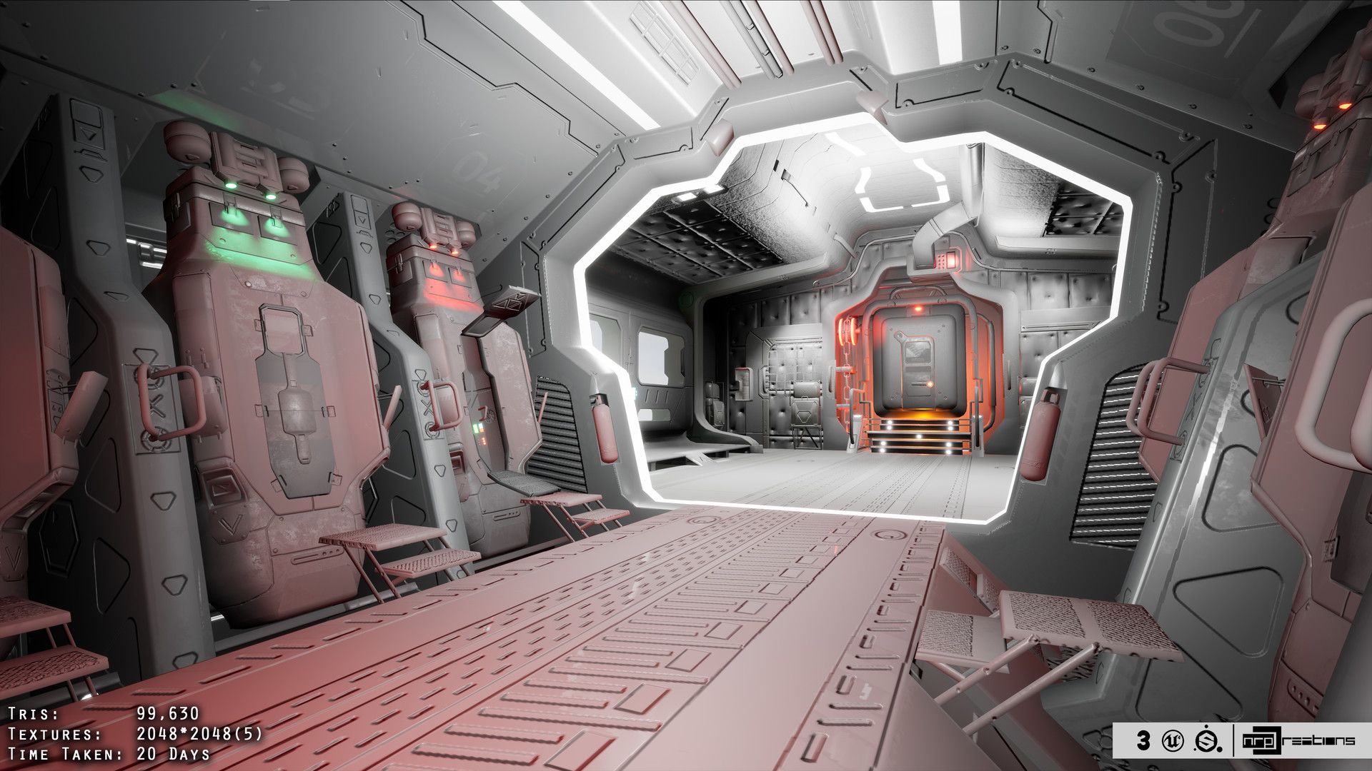 Nandu Renchi Philip (NRP) - Sci-fi Spaceship Interior (Titanfall 2)