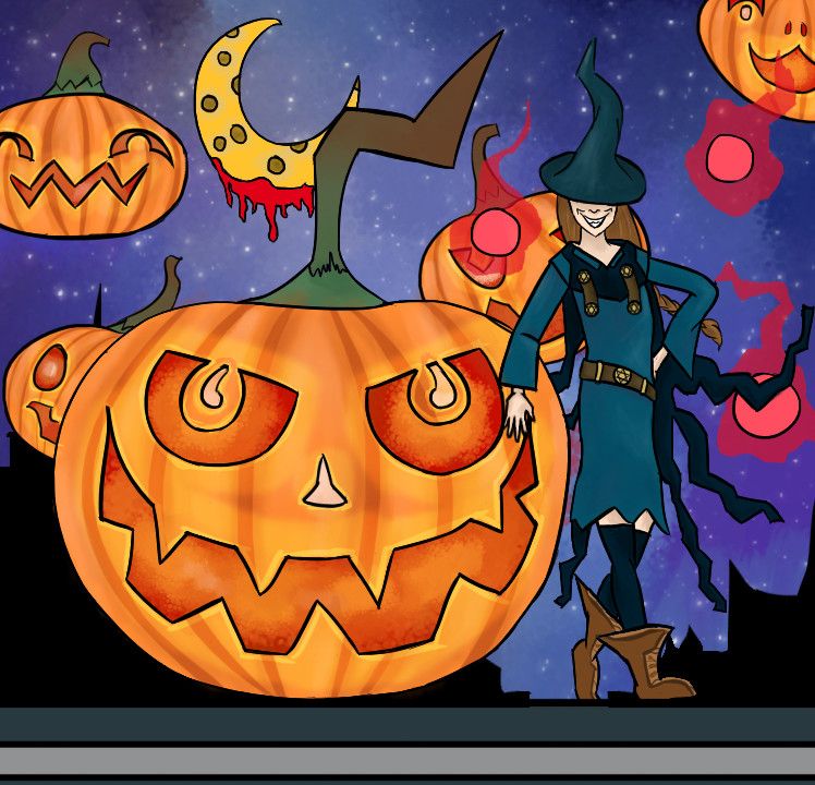ArtStation - Halloween Artwork 2017