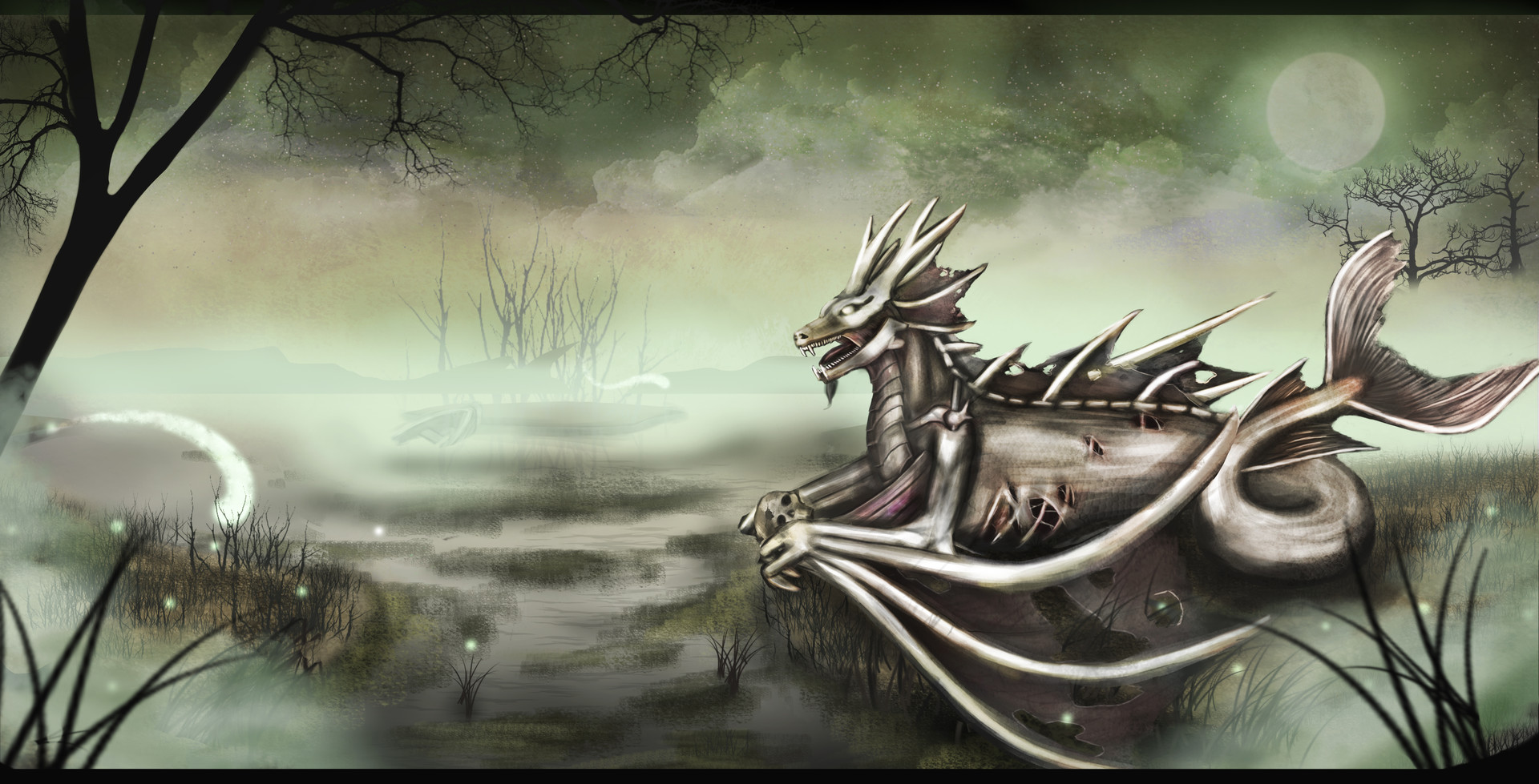 ArtStation - Undead Dragon