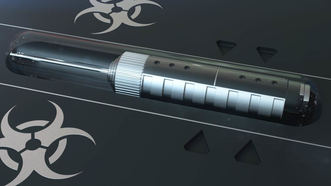 ArtStation - Sci Fi Syringe