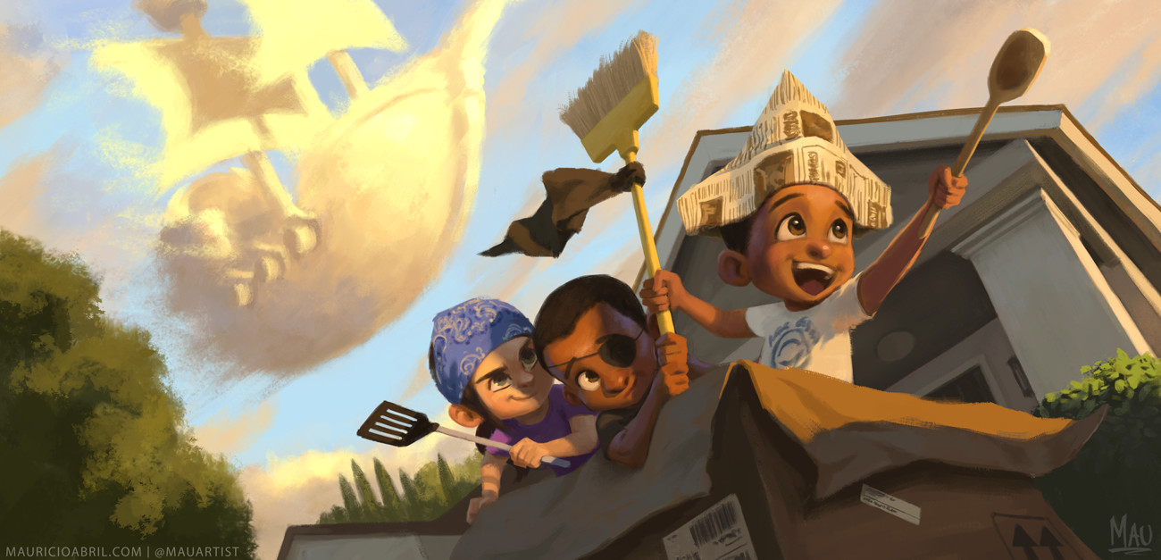 ArtStation - Land, Ho!