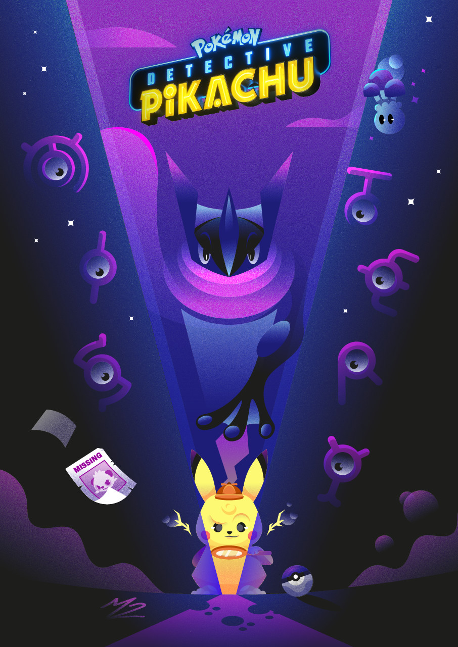 ArtStation - Detective Pikachu