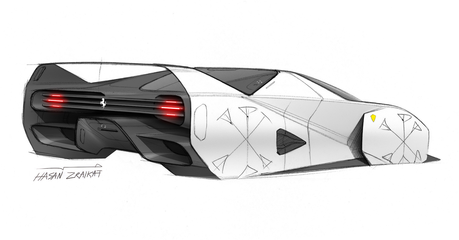 ArtStation - Ferrari Electric Hypercar