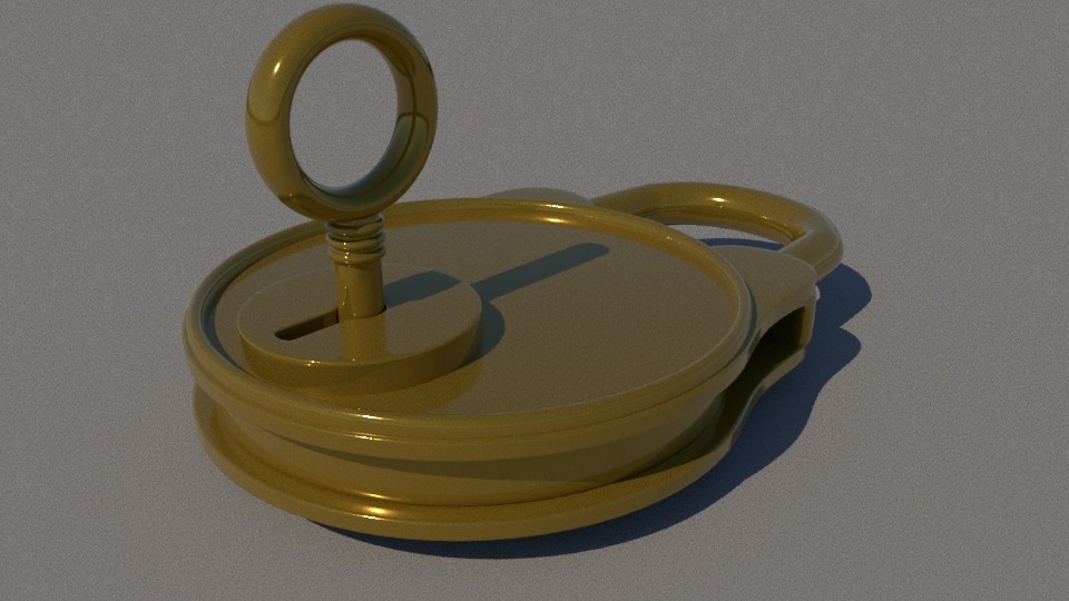 ArtStation - Brass Lock