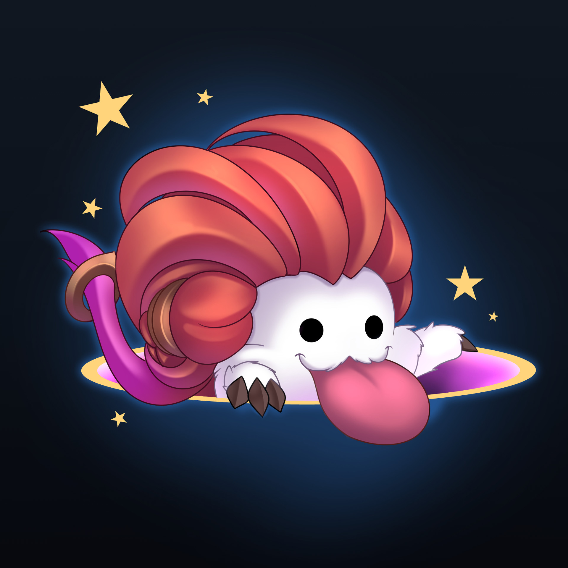 ArtStation - #1 week of poro emotes, Moonway