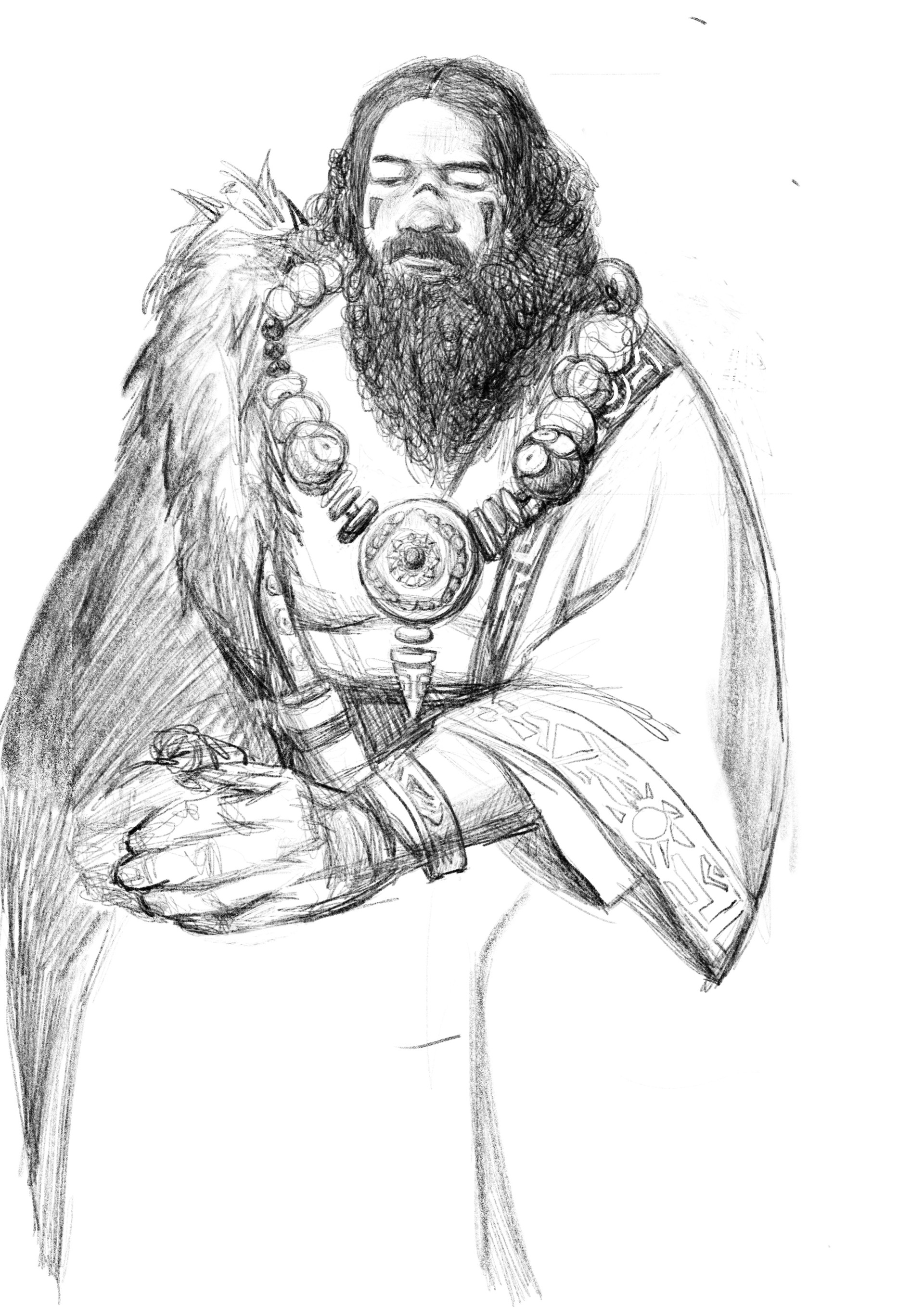 ArtStation - the tribal king