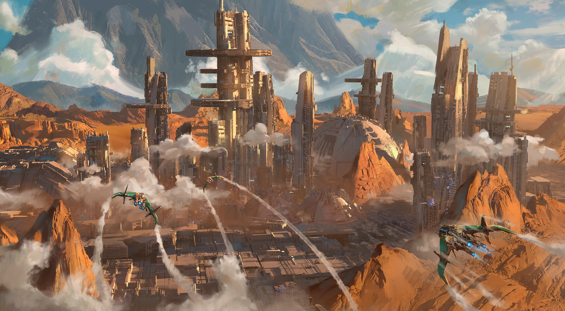 ArtStation - Desert City