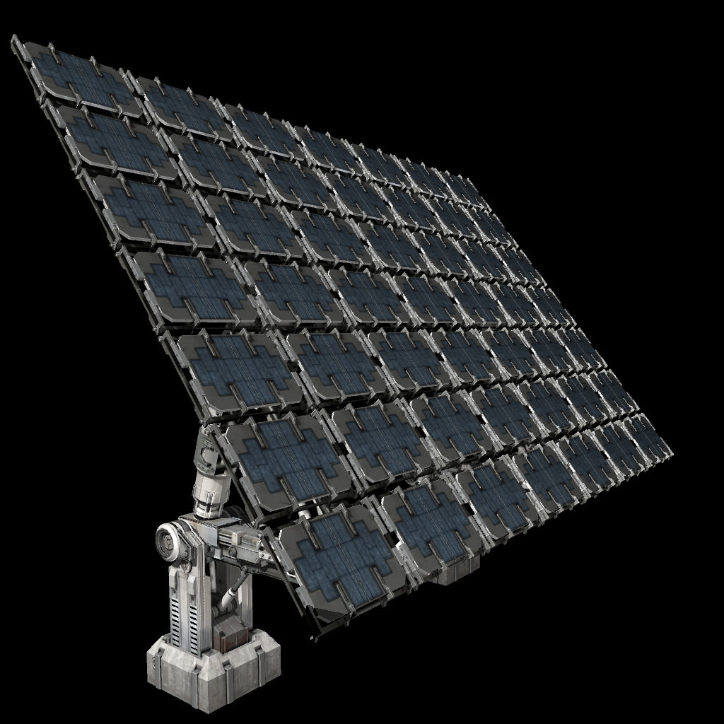 Lewis Walden - TITANFALL solar panel array