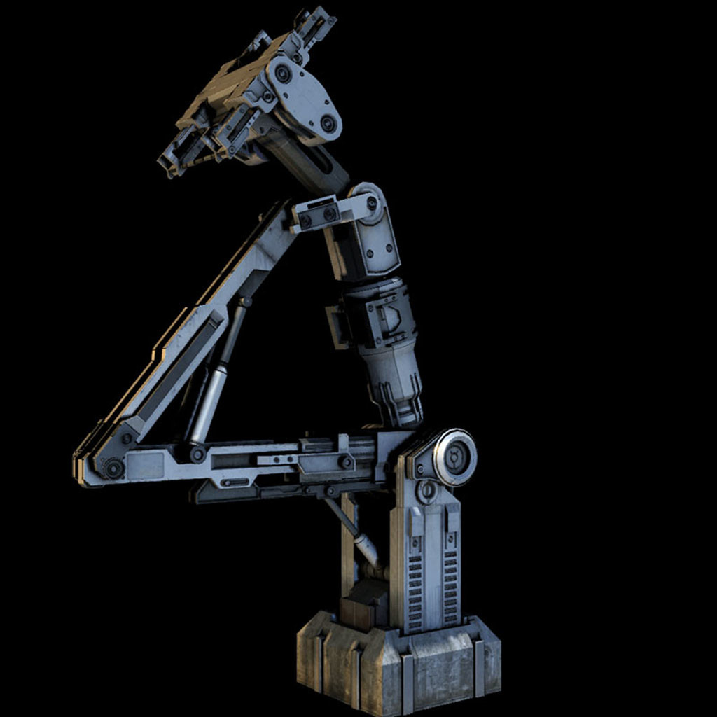 Lewis Walden - TITANFALL solar panel array