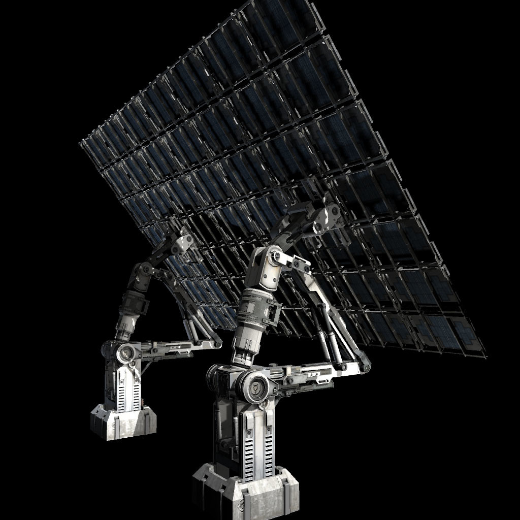 Lewis Walden - TITANFALL solar panel array