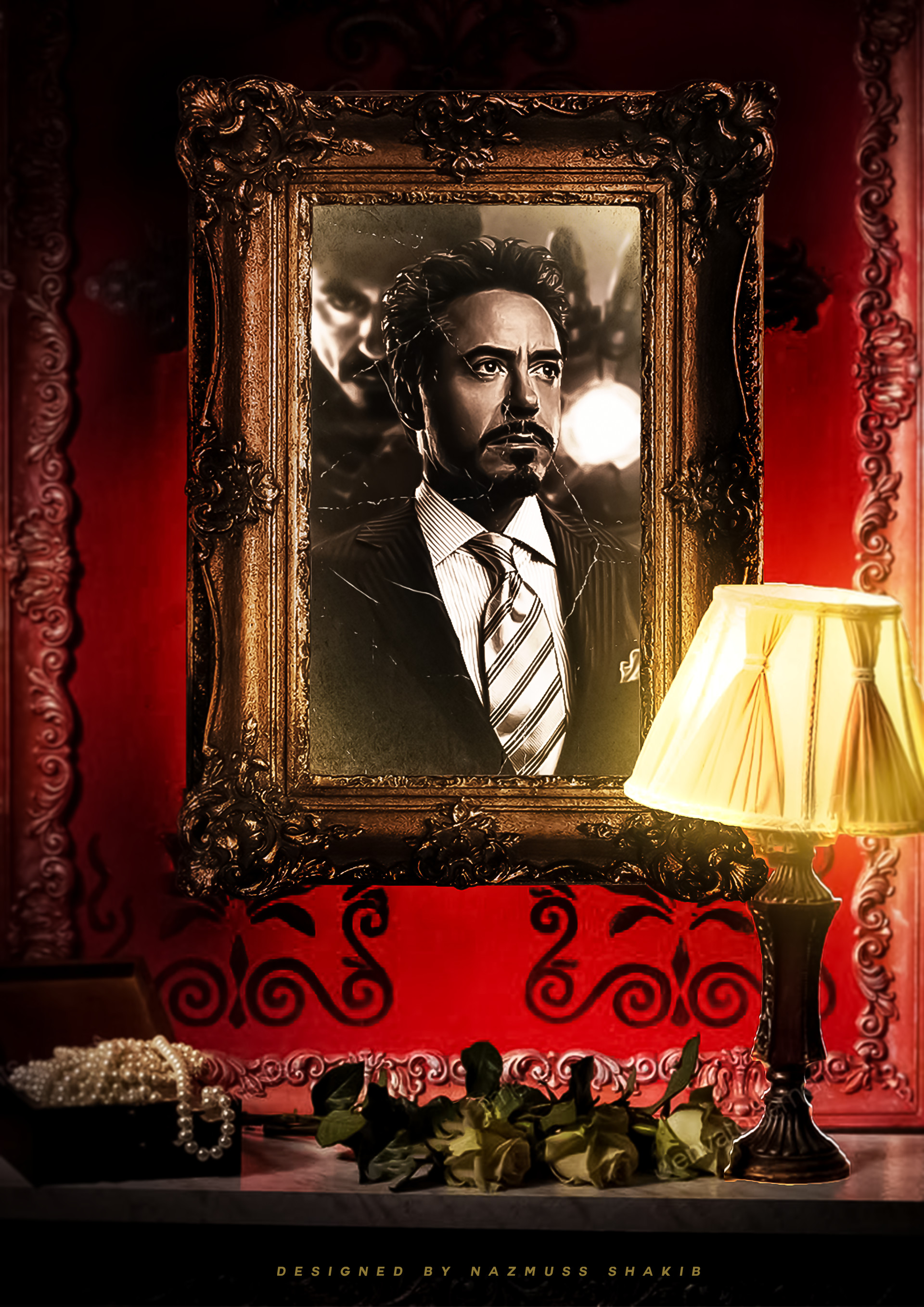 ArtStation - avengers endgame tony stark tribute poster