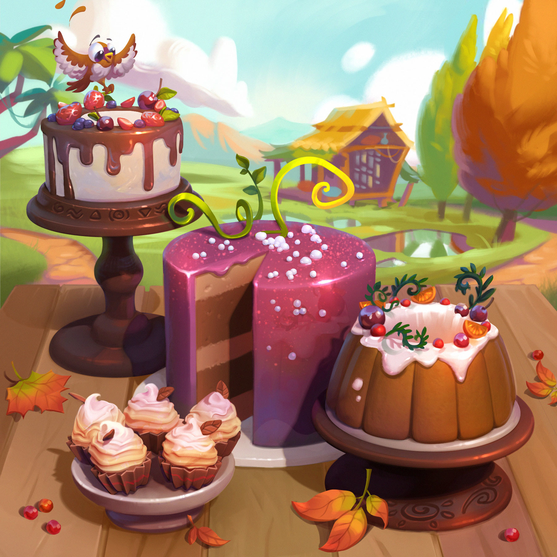 ArtStation - Cakes
