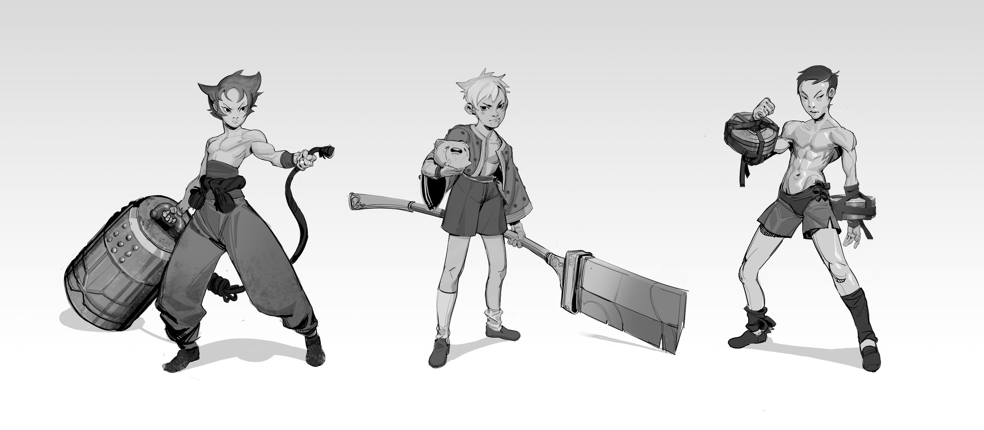 ArtStation - Stubborn kid