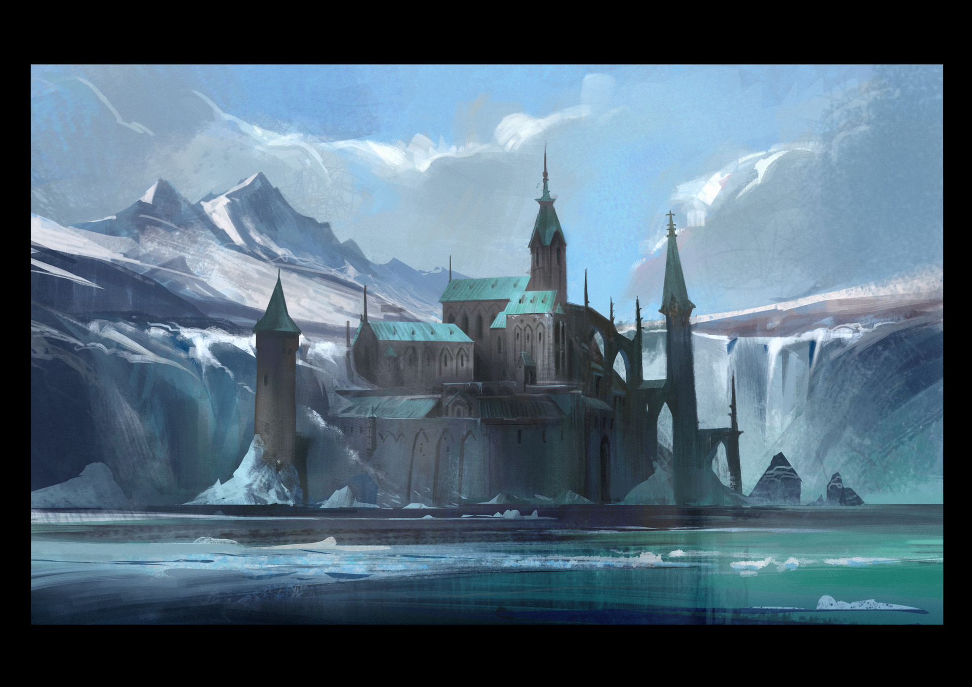 Focal Point School - Castle Concept Studies