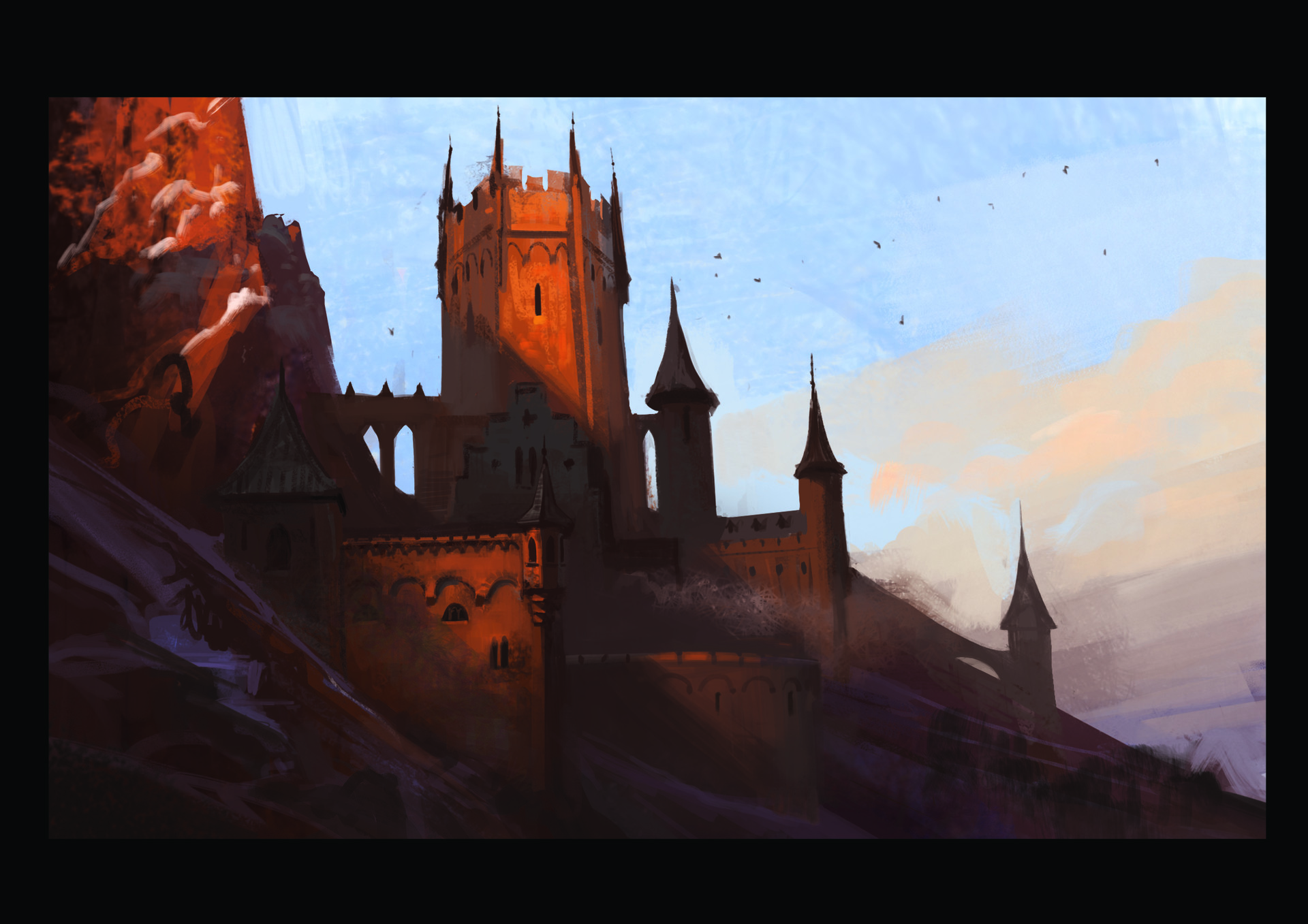 Focal Point School - Castle Concept Studies