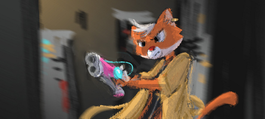 ArtStation - Ruby The Cat