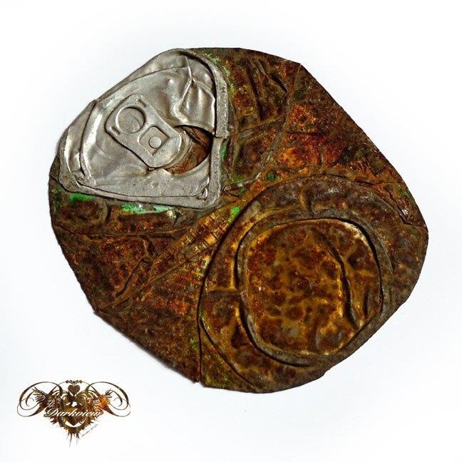 ArtStation - CRUSHED RUSTY CAN