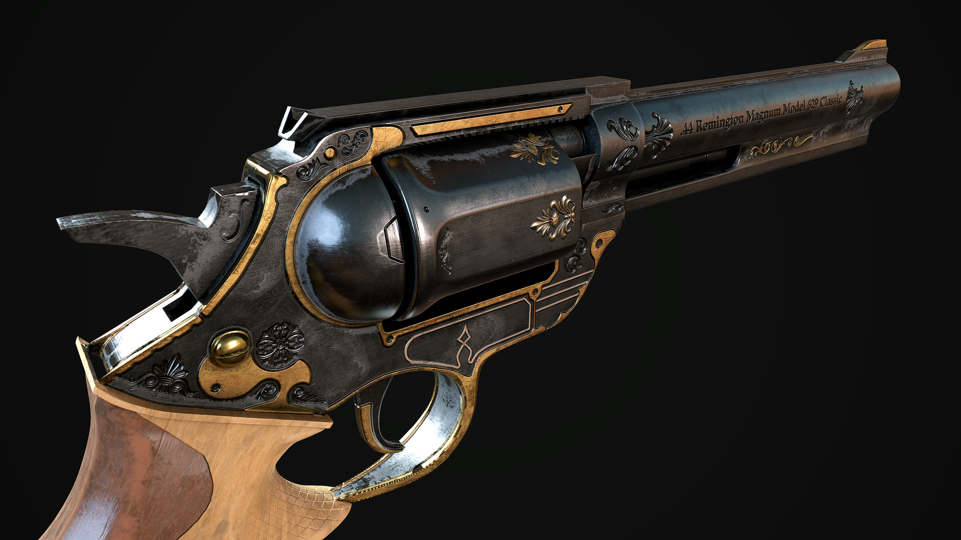 ArtStation - .44 Magnum