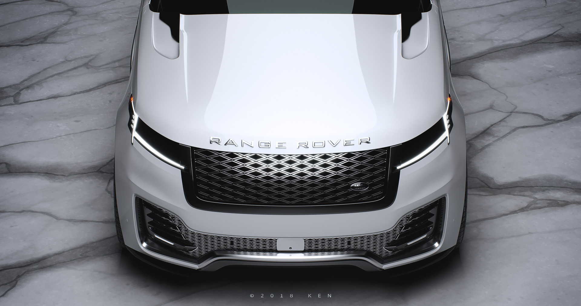 K E N | Works - Range Rover Sedan Concept by K E N | Automotive Designs
