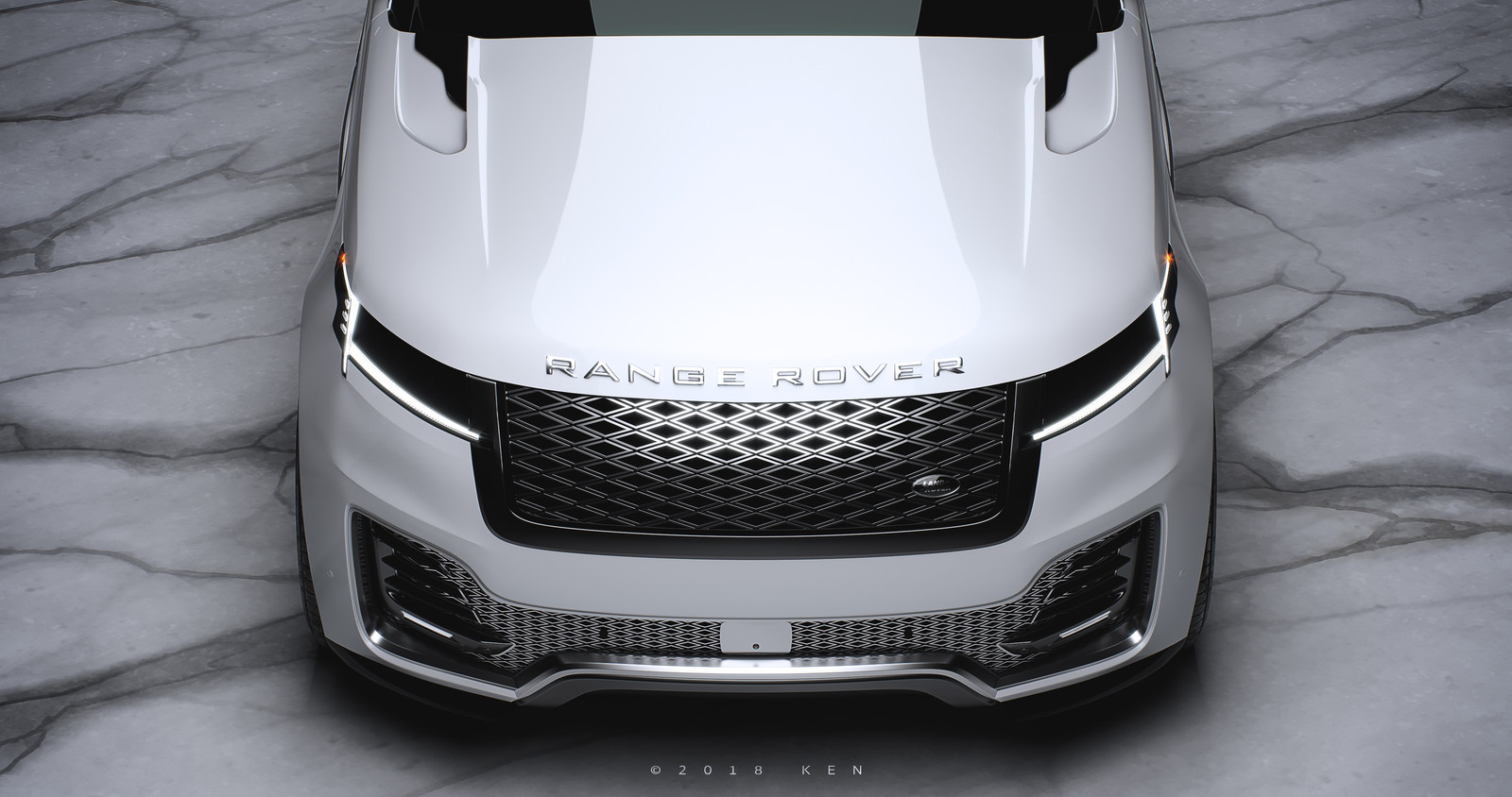 K E N | Works - Range Rover Sedan Concept by K E N | Automotive Designs