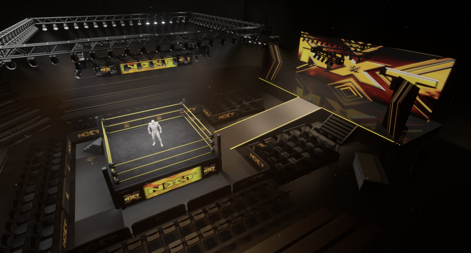Frazer Trigg - WWE NXT - Unreal Engine 4