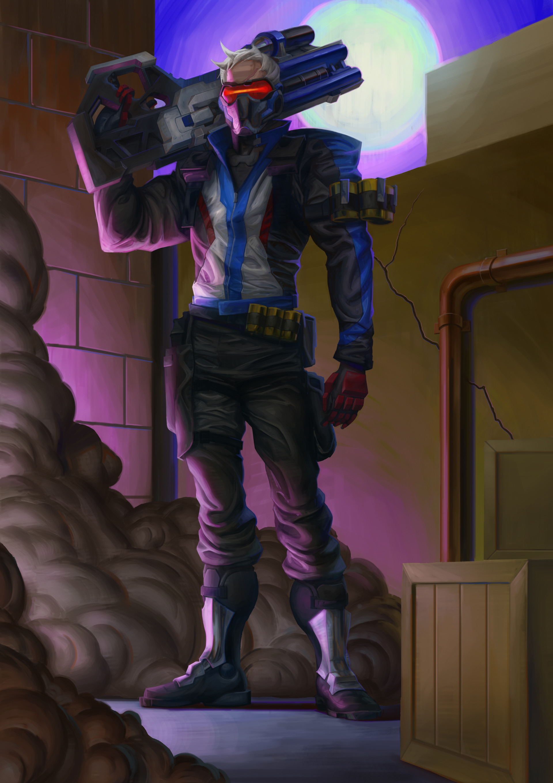 ArtStation - Soldier 76 - Overwatch