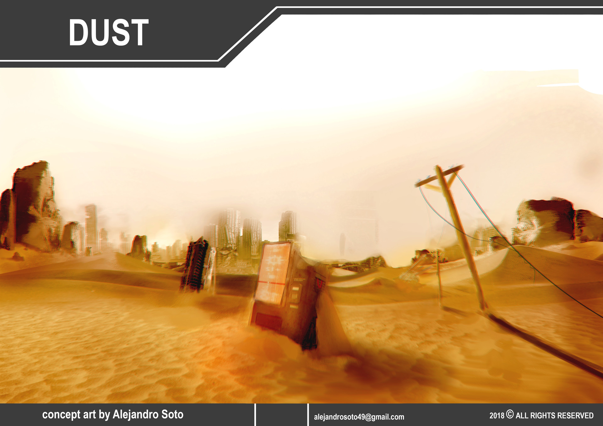 ArtStation - Dust Concept Sheet