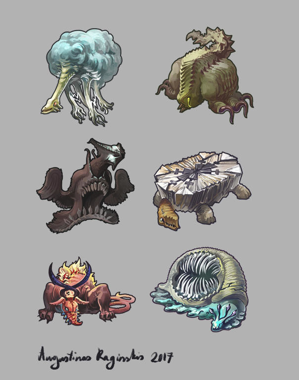 ArtStation - Small monsters