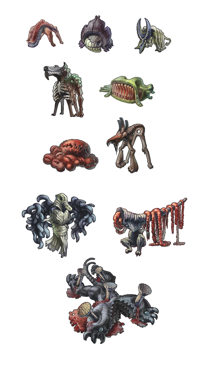 ArtStation - Horror Monsters