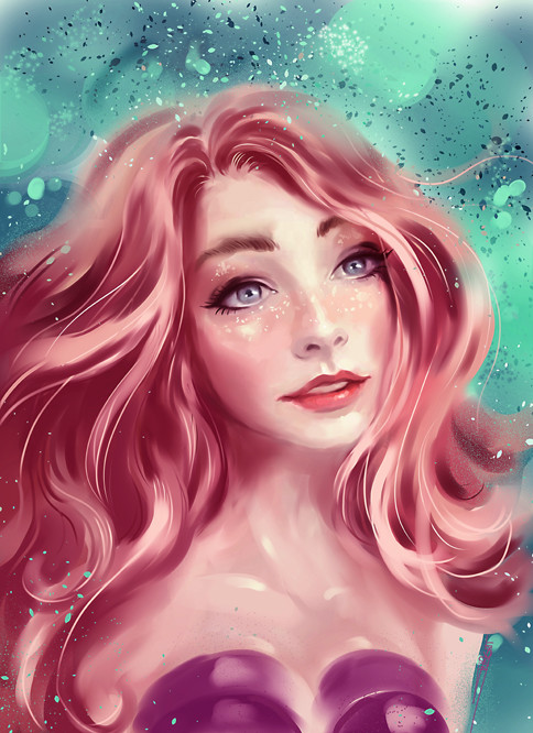 ArtStation - A Little Mermaid