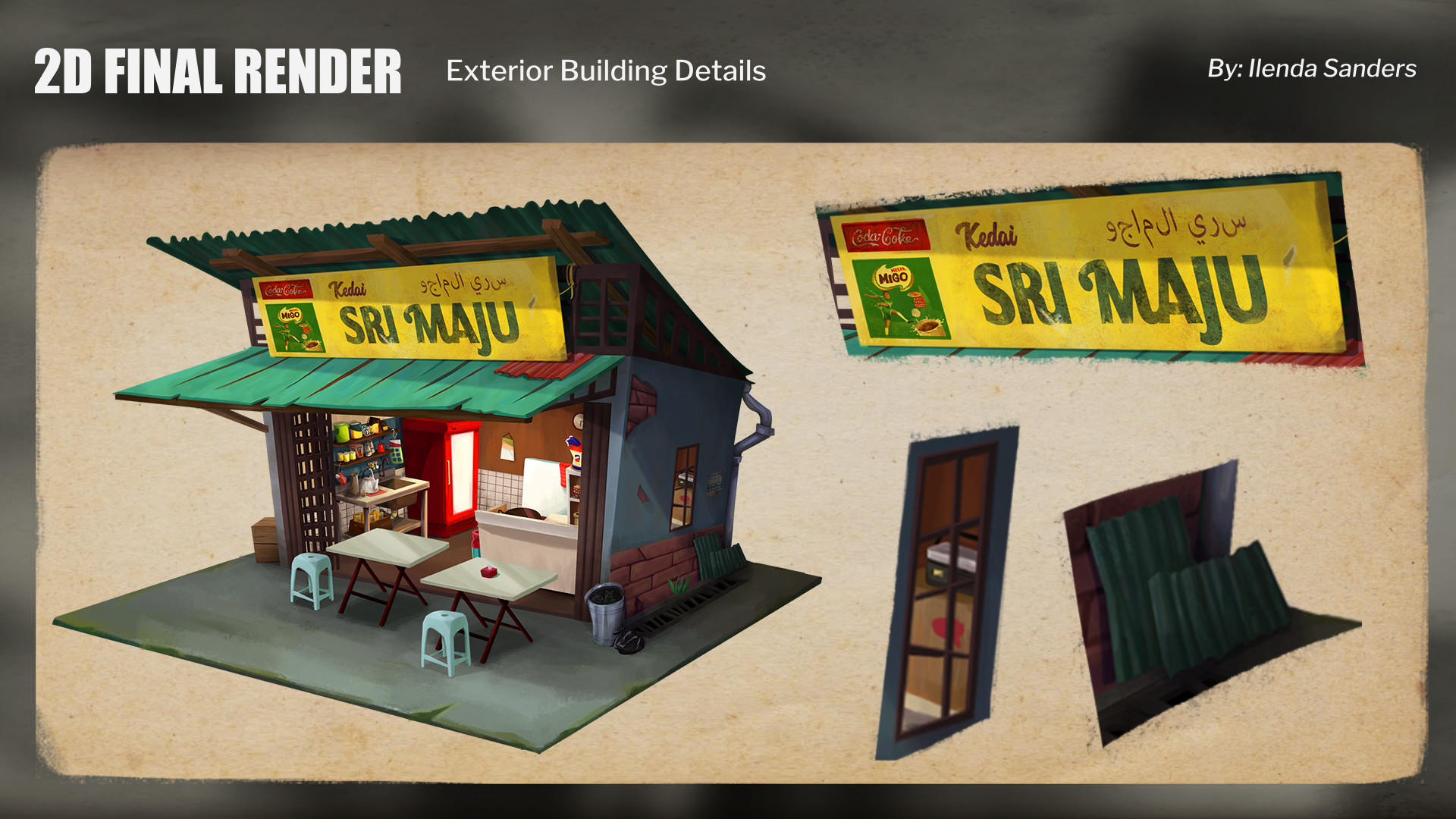 Ilenda Sanders - Mamak - Concept Art