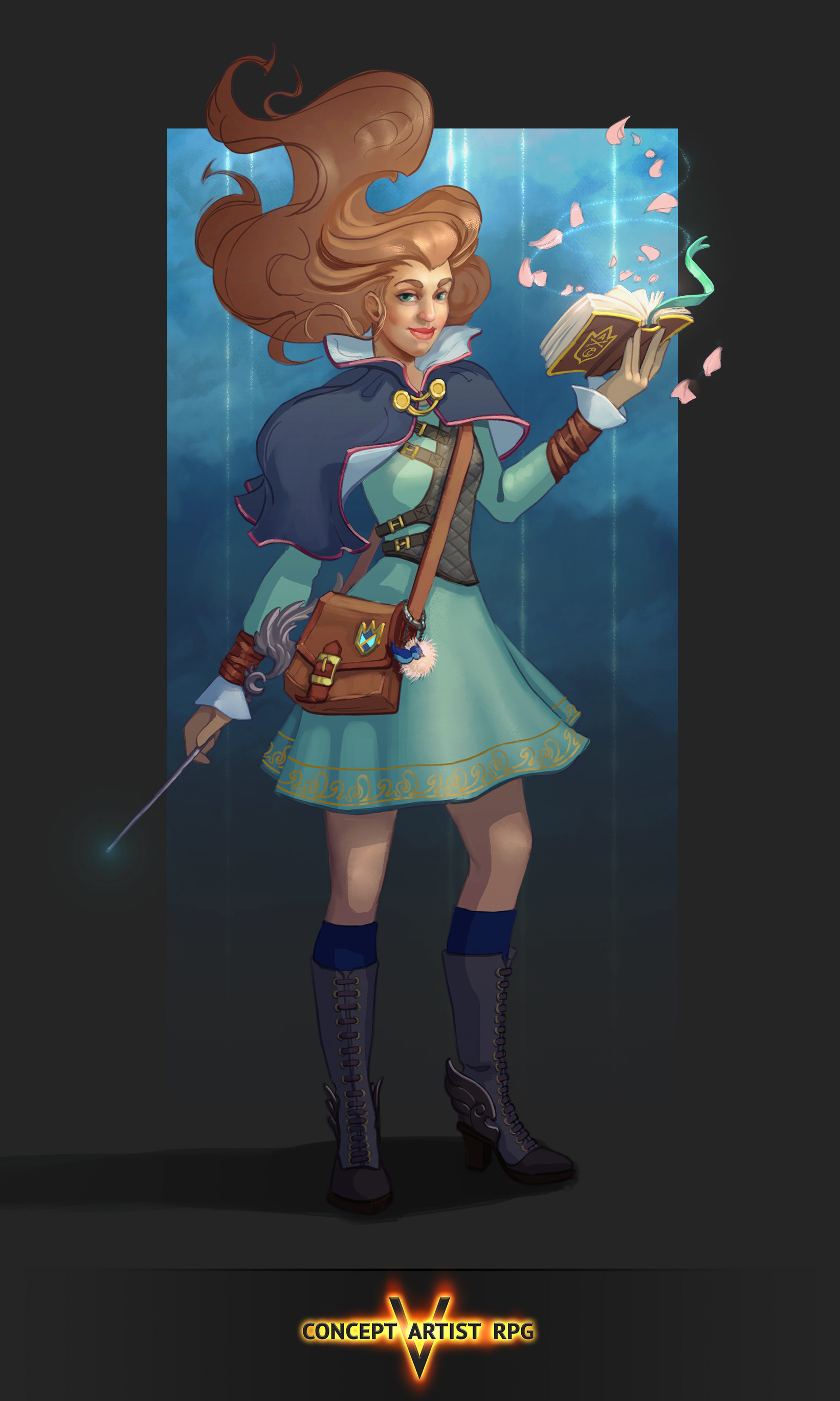 ArtStation - Magical Student