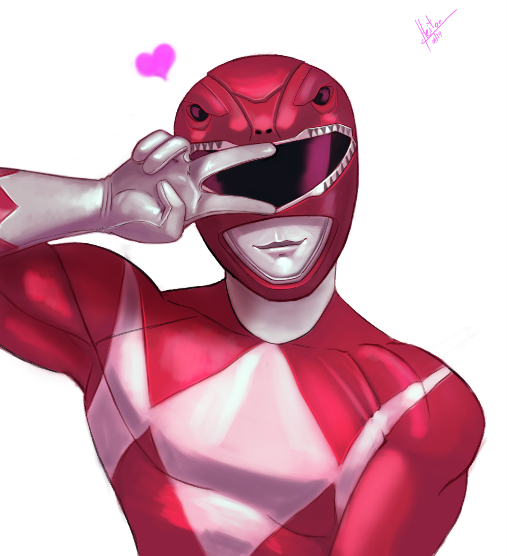 ArtStation - Red Ranger