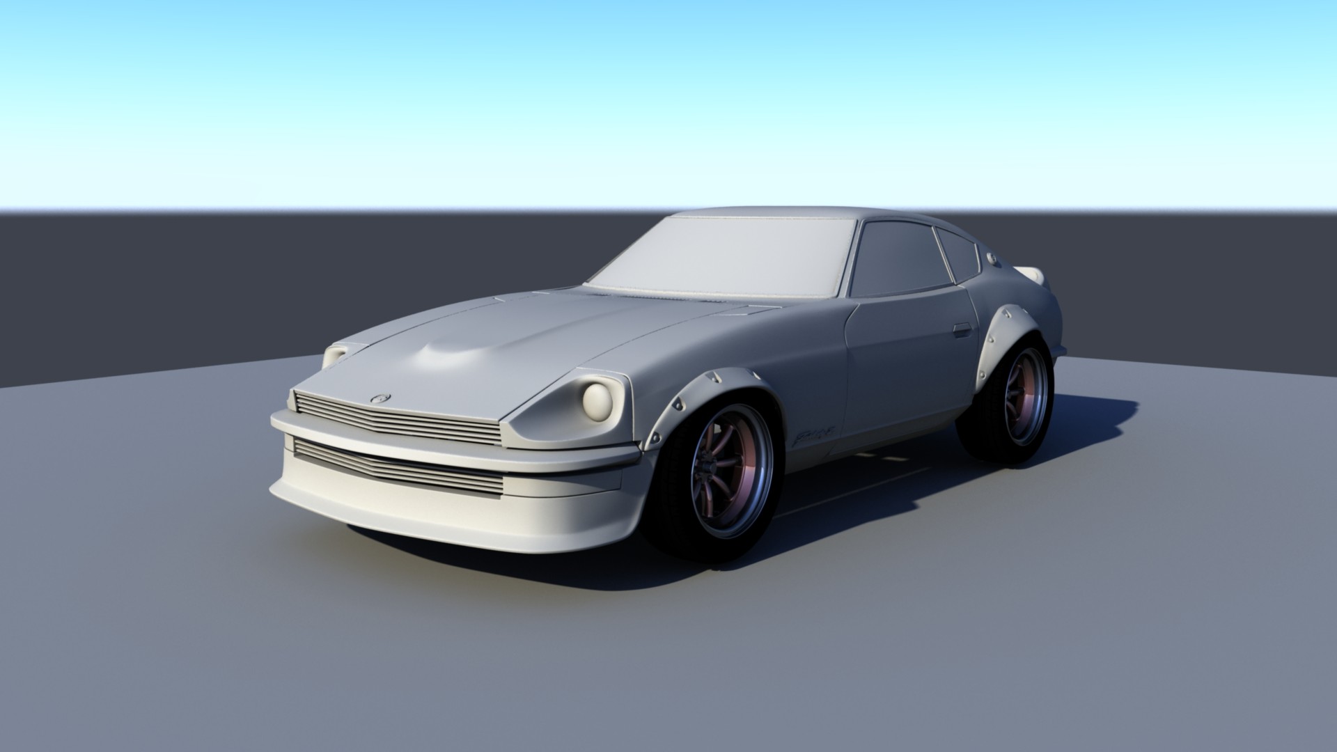 ArtStation - Datsun 240Z