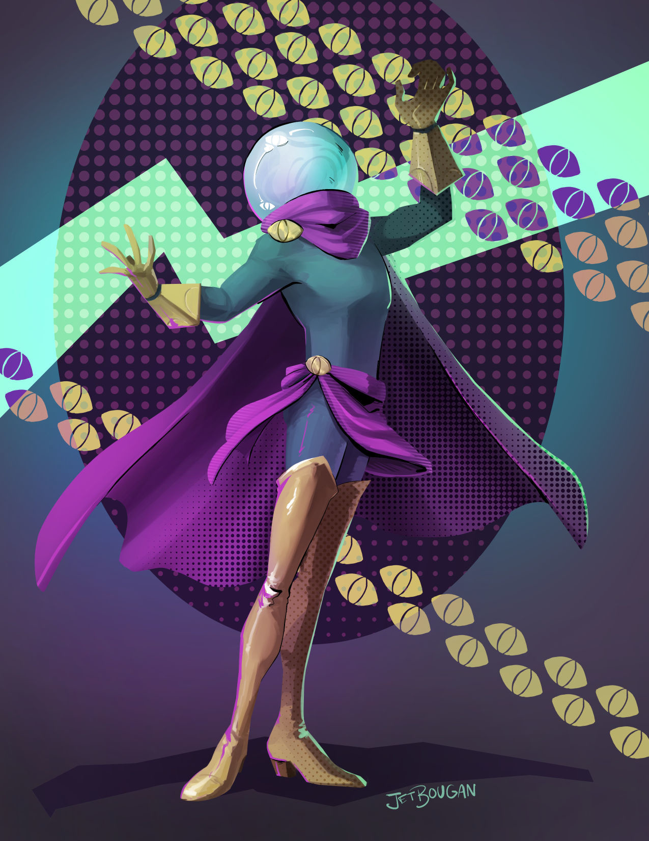 ArtStation - Spider-Verse Mysterio