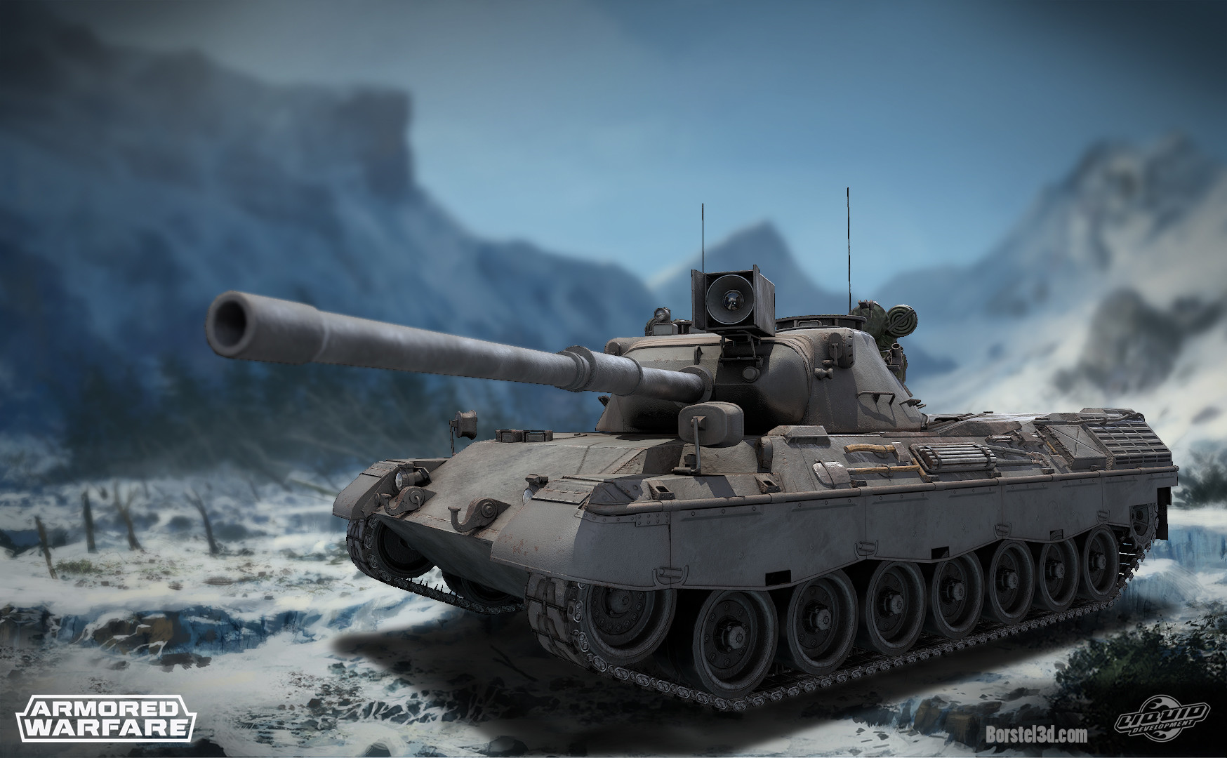 ArtStation - Armored Warfare: Leopard 1