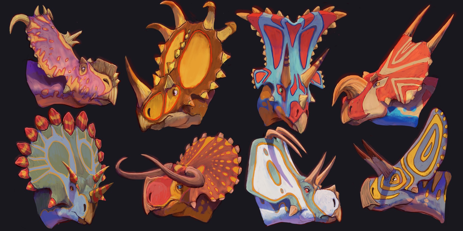 ArtStation - Ceratopsians
