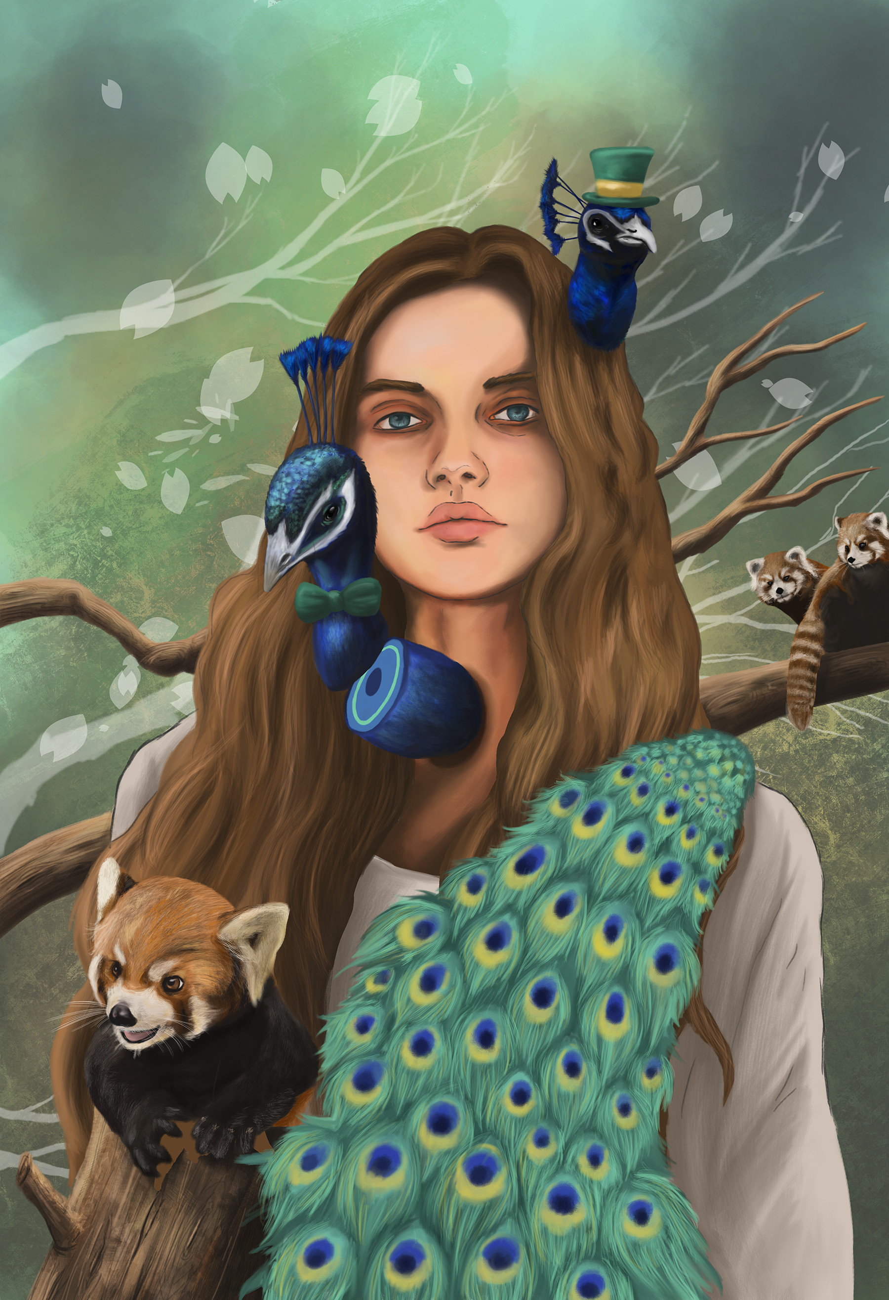 ArtStation - Lady Peacock