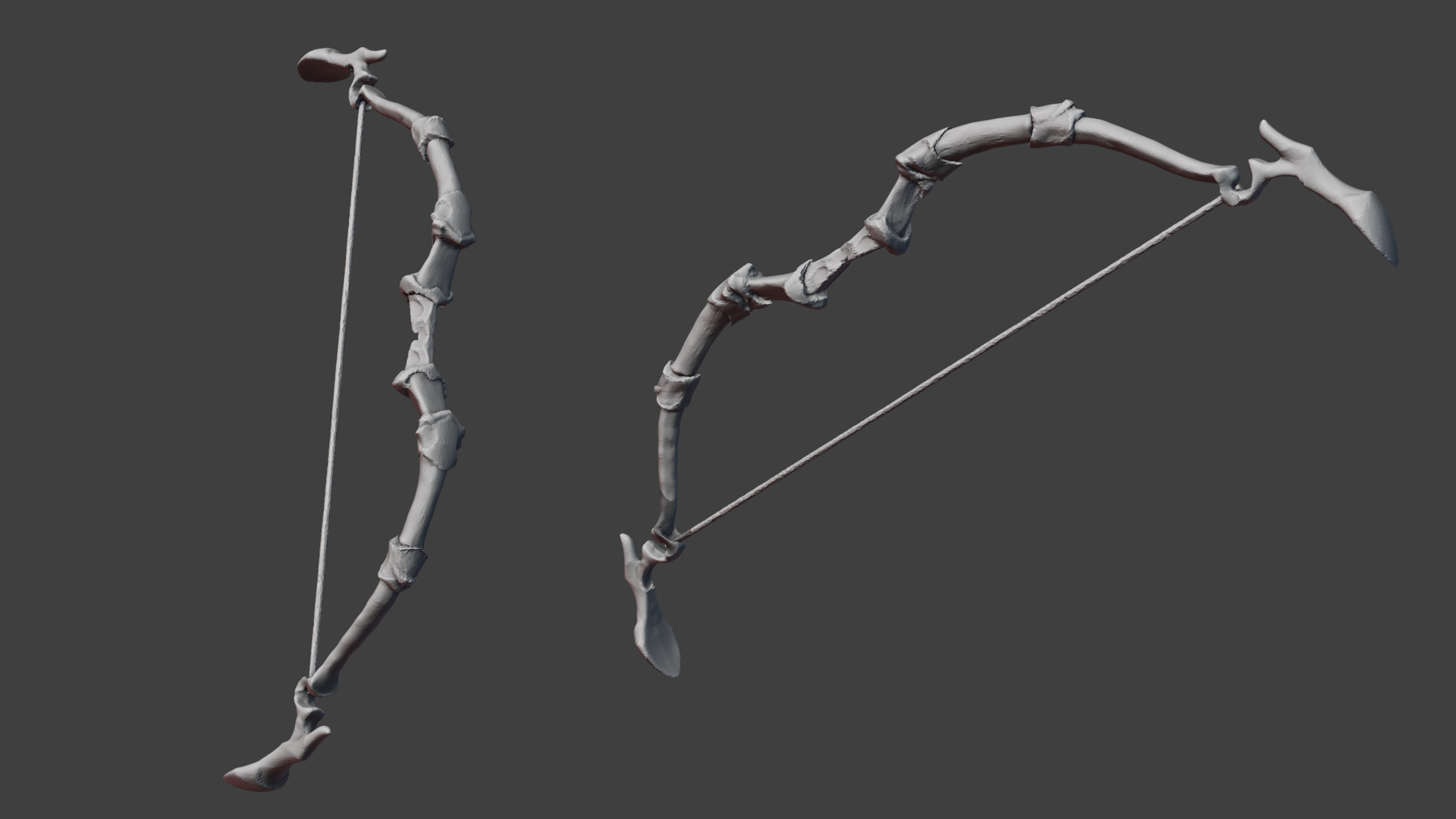 ArtStation - bow sculpt sketch