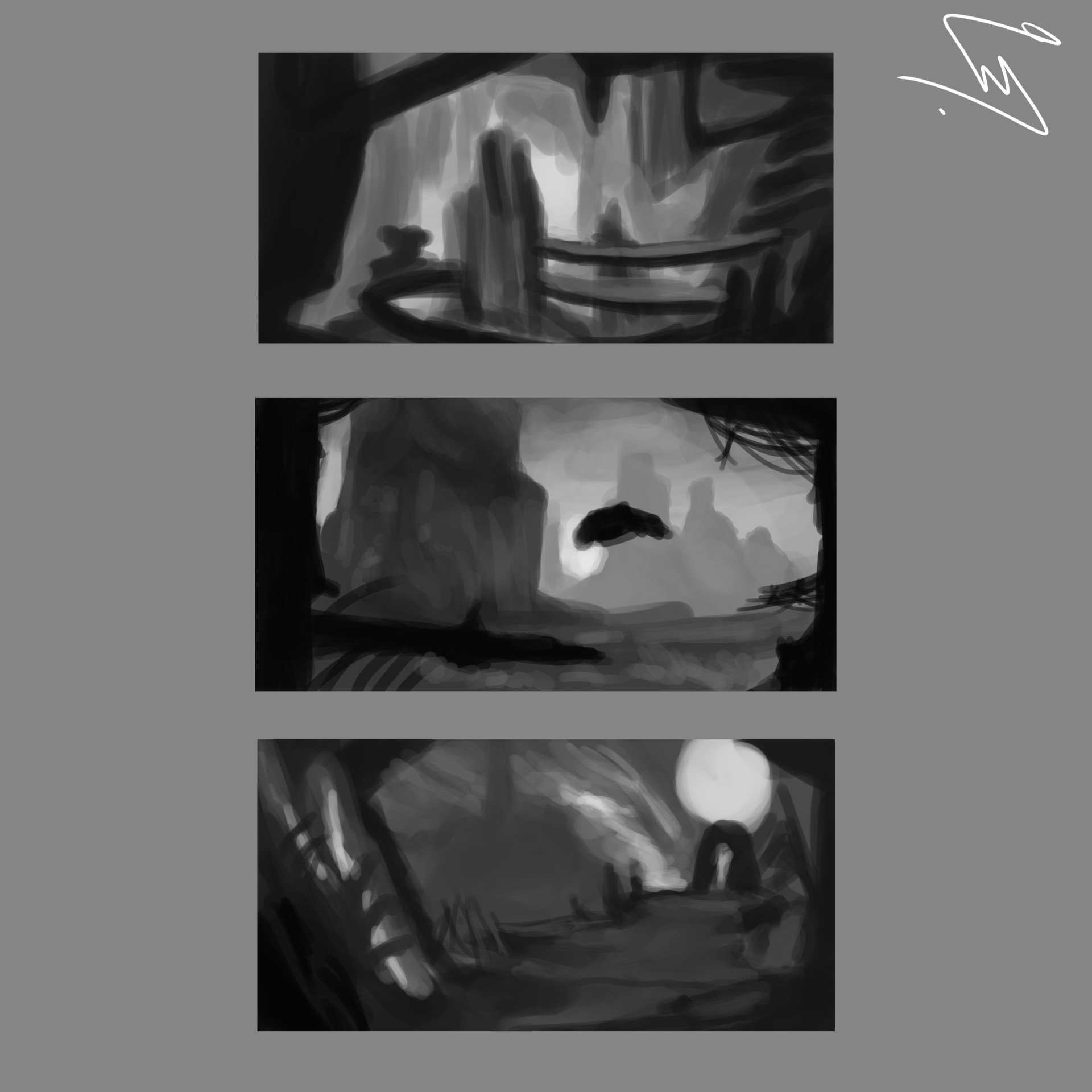 ArtStation - Environment thumbnail studies
